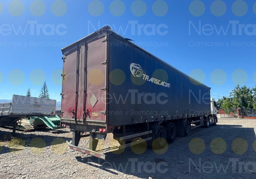 Semirremolque Rampla sider Randon 2015 2+1 Ejes14.80 mt # Ref 7368 Buin ...